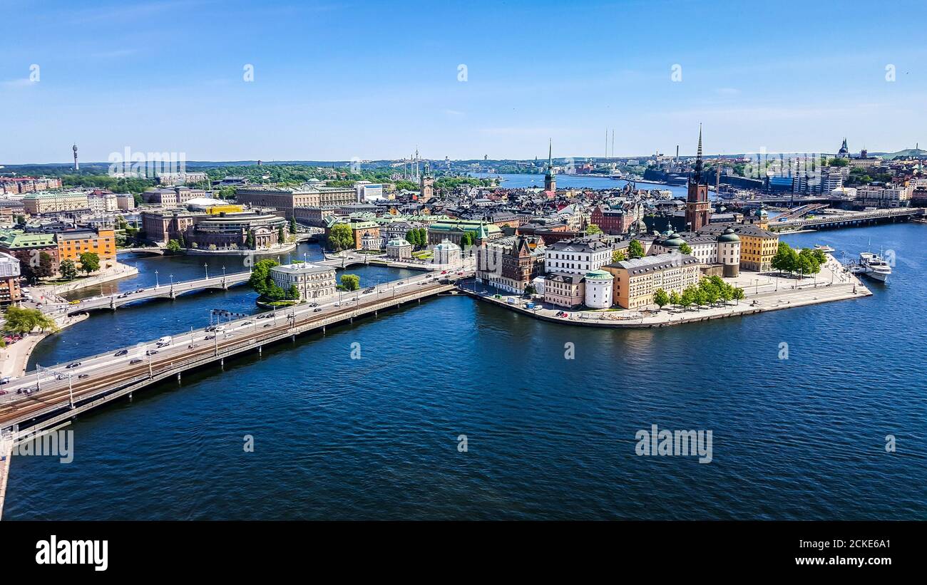 Stockholm panorama hi-res stock photography and images - Alamy