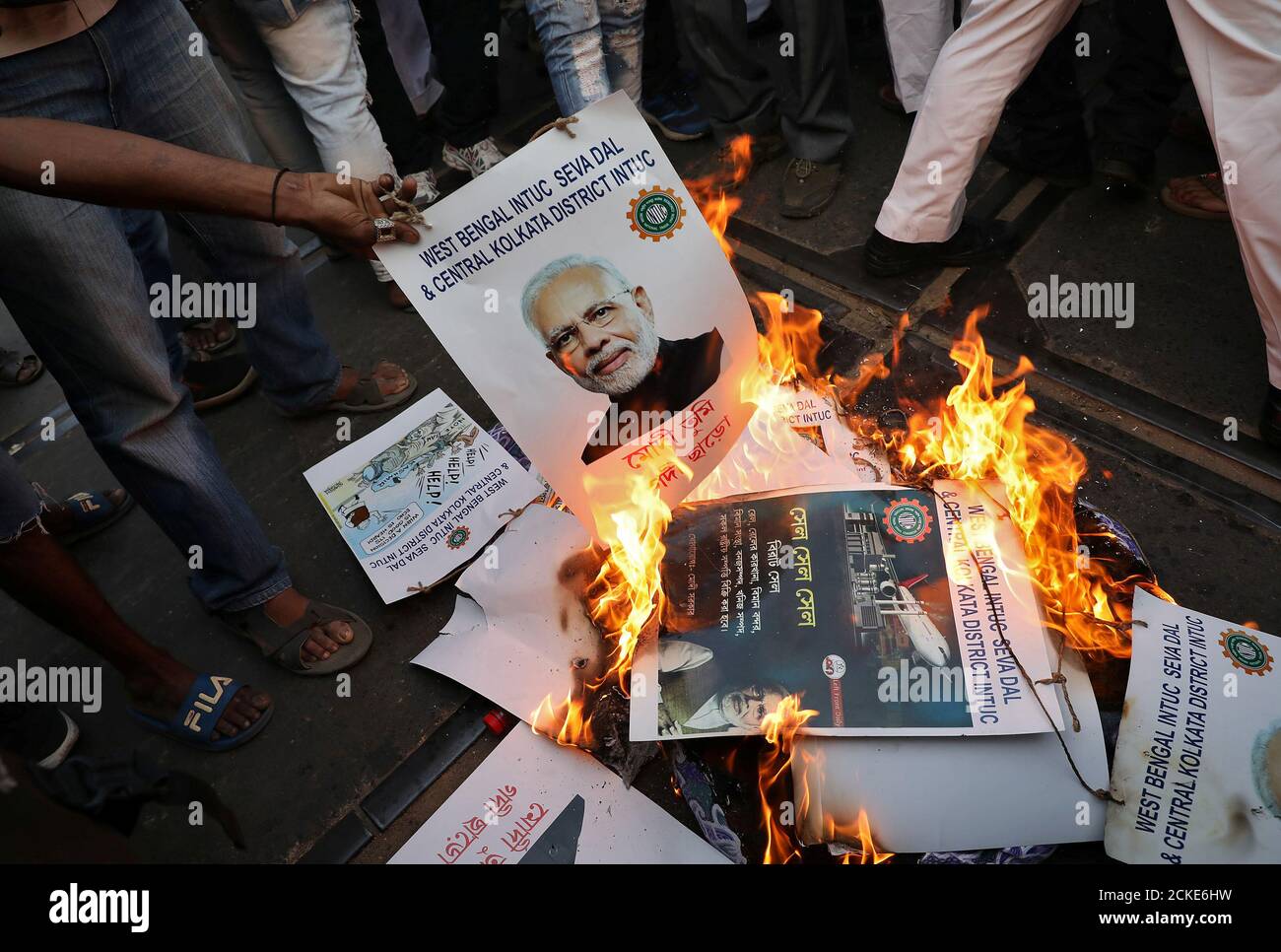 Indian national trade union congress hi-res stock photography and ...
