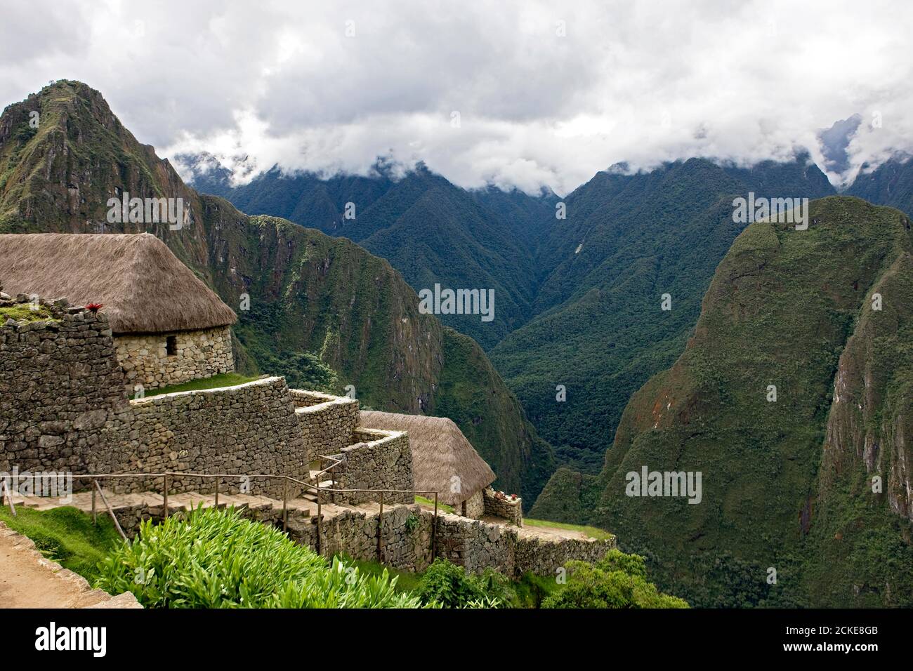 Machu Picchu, the Lost City of the Incas in Peru Stock Photo - Alamy