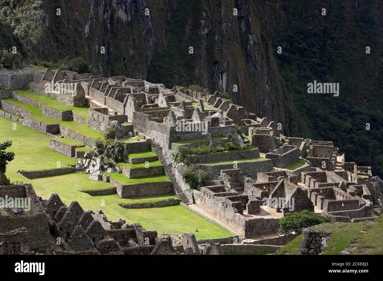 Machu Picchu, the Lost City of the Incas in Peru Stock Photo - Alamy