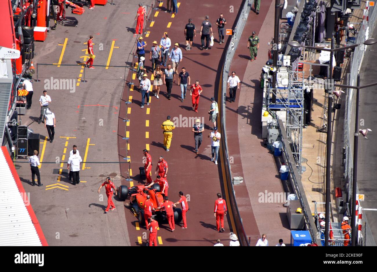 Ferrari f1 mechanics hi-res stock photography and images - Alamy
