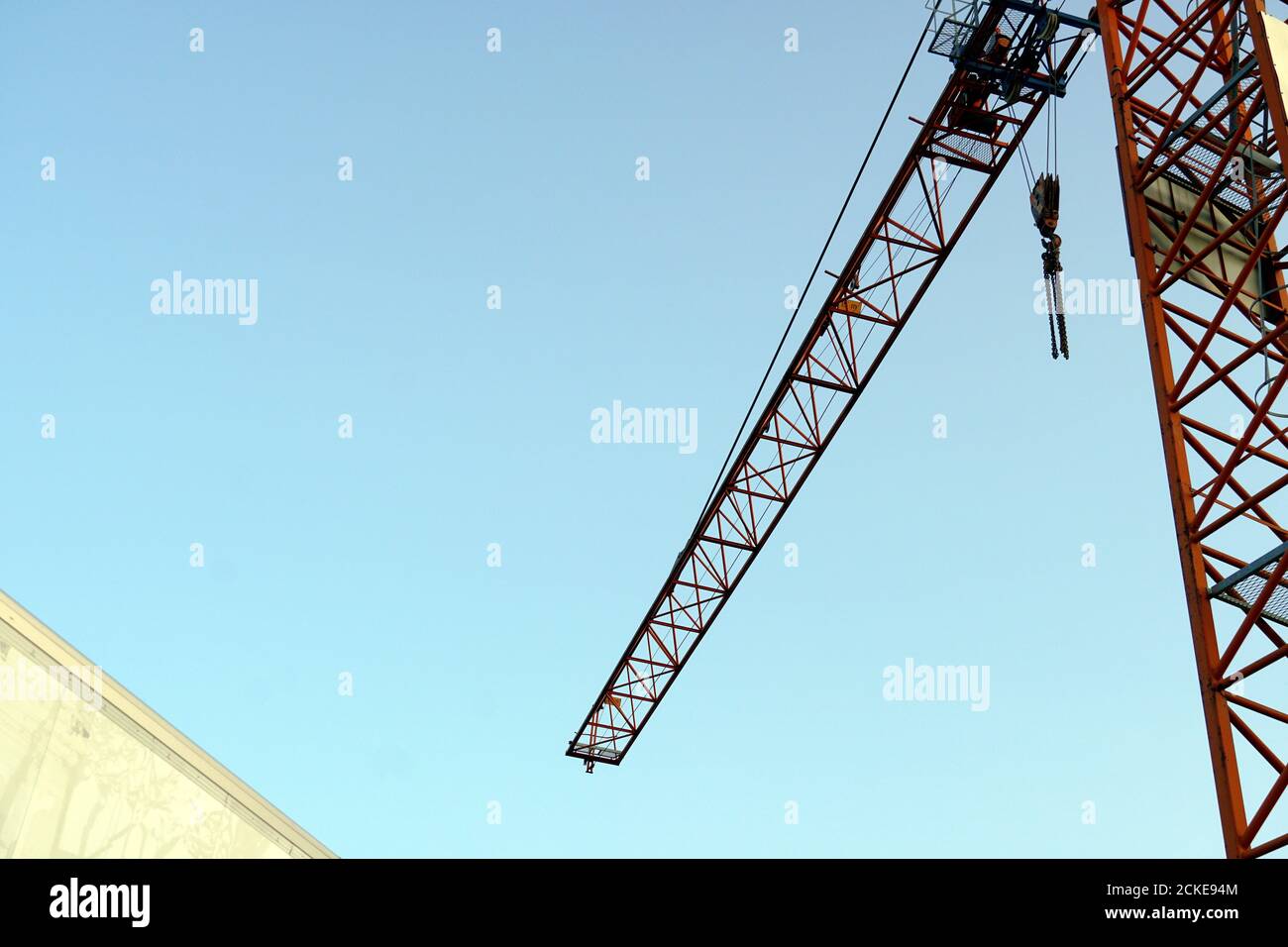 Mobile crane arm hi-res stock photography and images - Alamy
