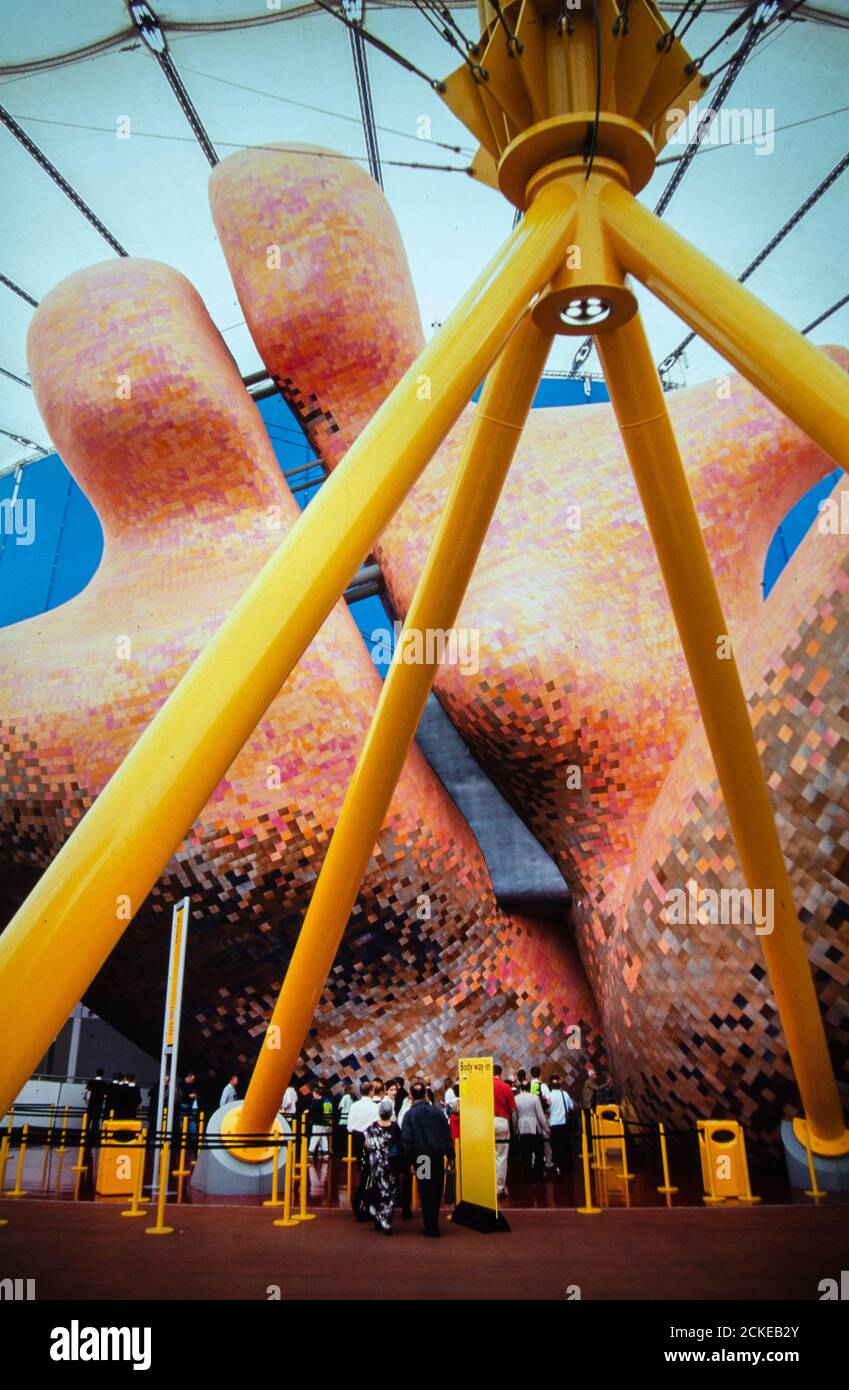 The Millenium dome in London when it first opened Stock Photo - Alamy