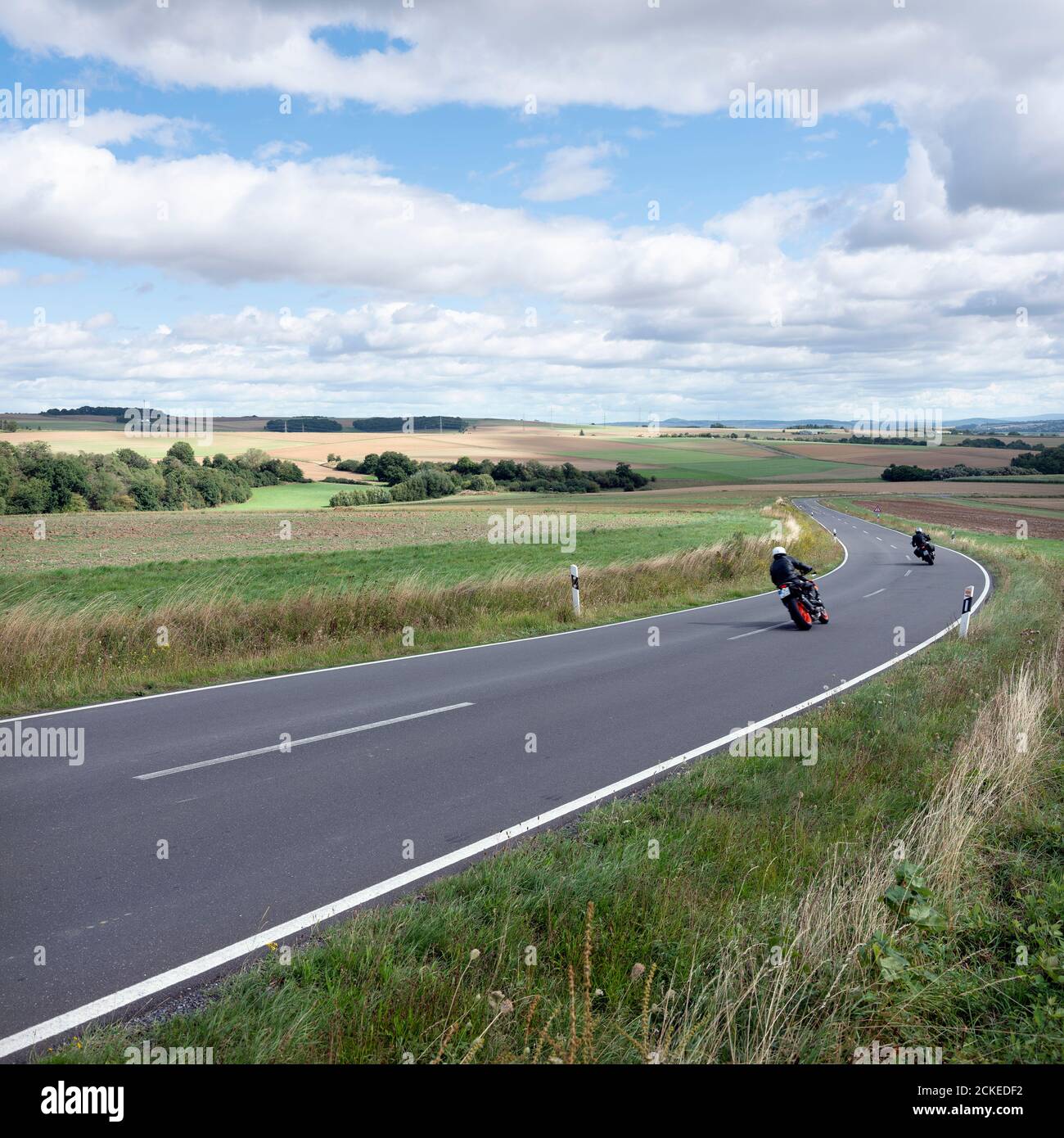Motorcycles in nature hi-res stock photography and images - Alamy