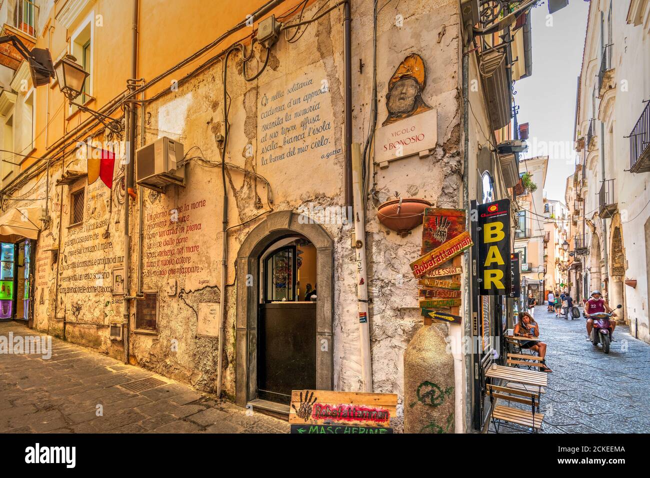 Old city of salerno hi-res stock photography and images - Alamy