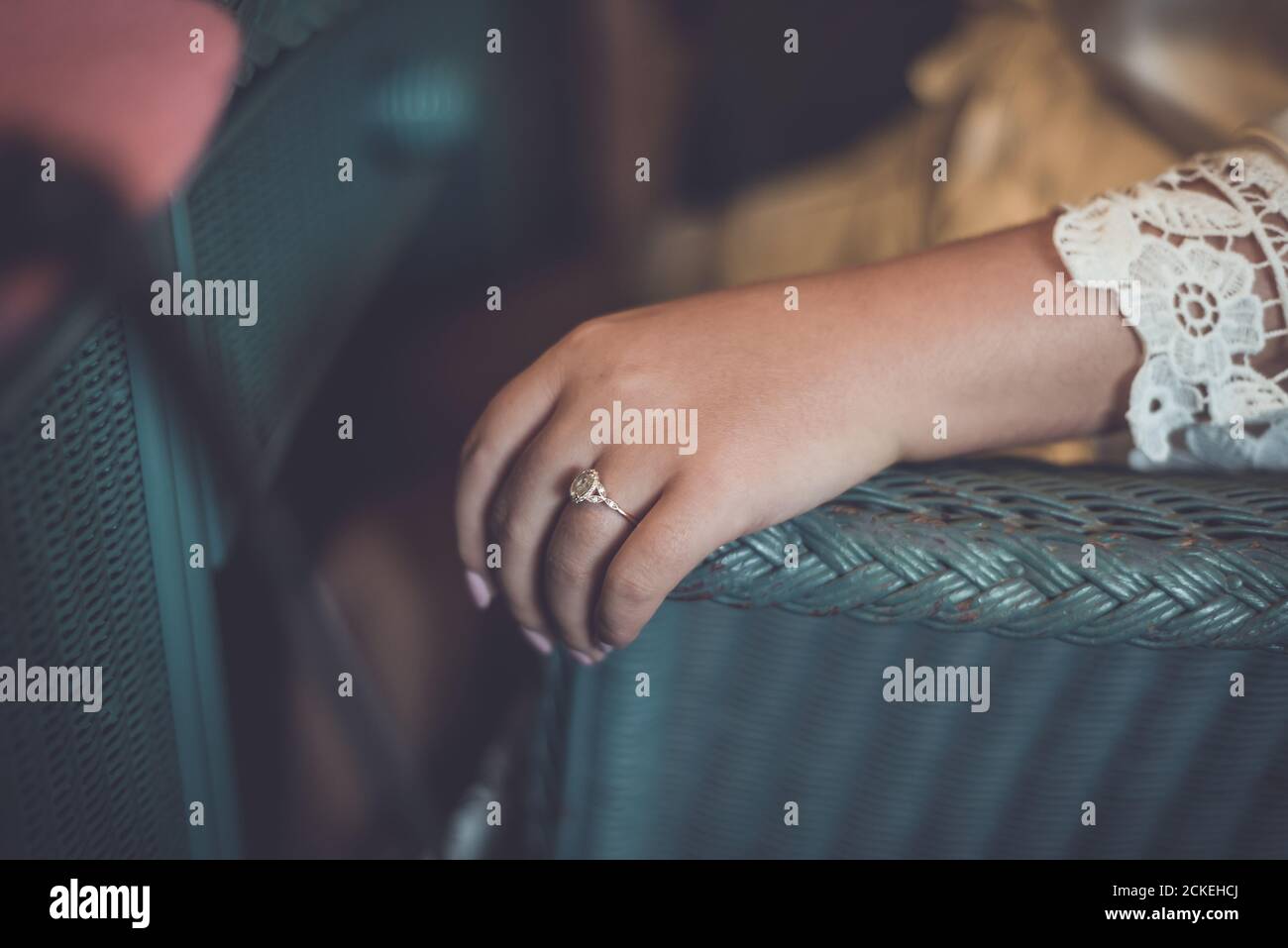 Vintage diamond ring hi-res stock photography and images - Alamy