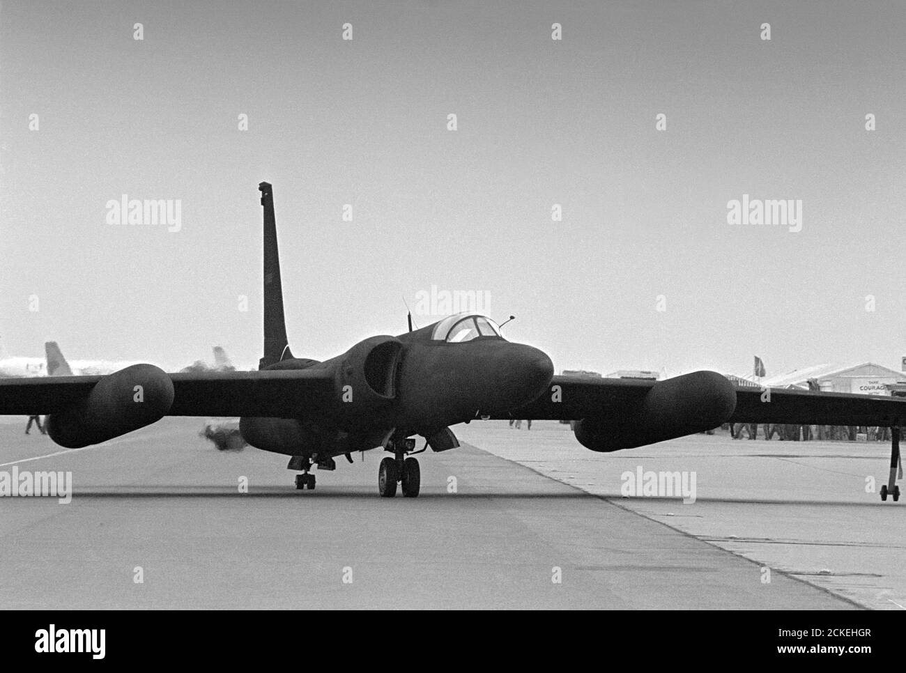 - U.S. Air Force strategic reconnaissance plane TR-1 (U 2) on Greenham ...