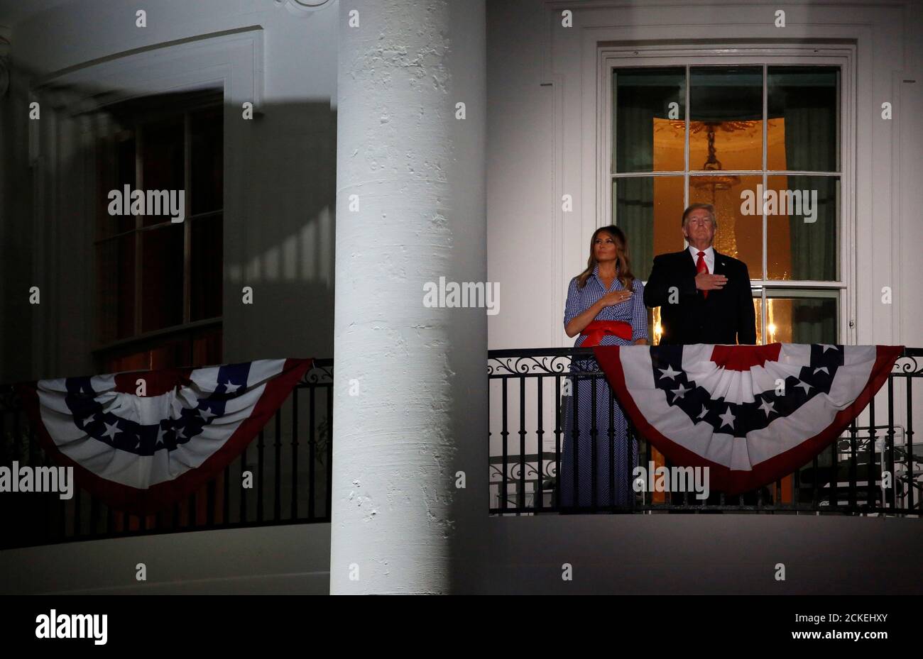 White house truman balcony hi-res stock photography and images - Alamy