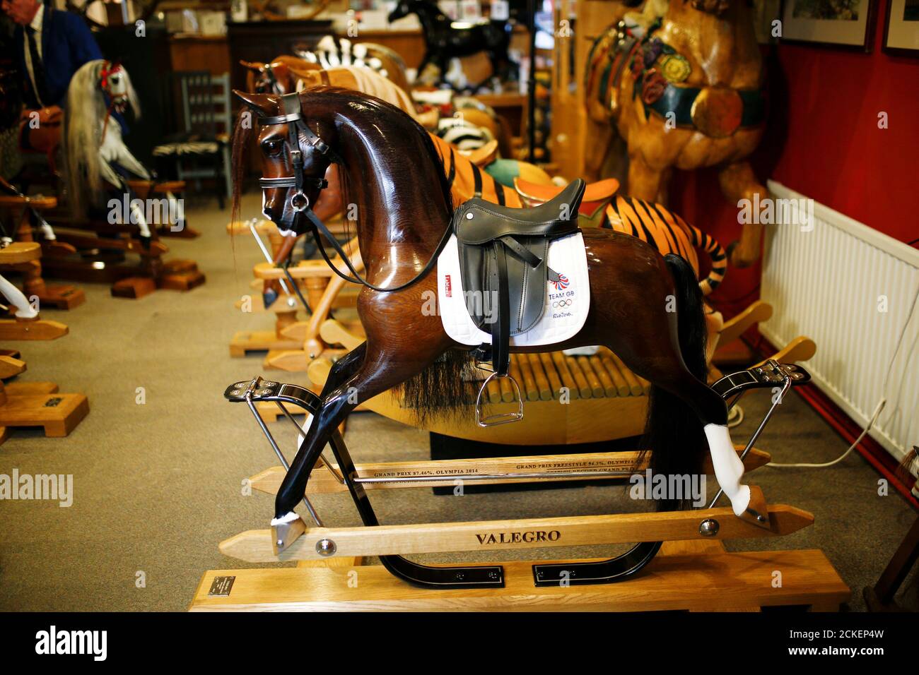 Stevenson brothers rocking horse hi-res stock photography and images ...