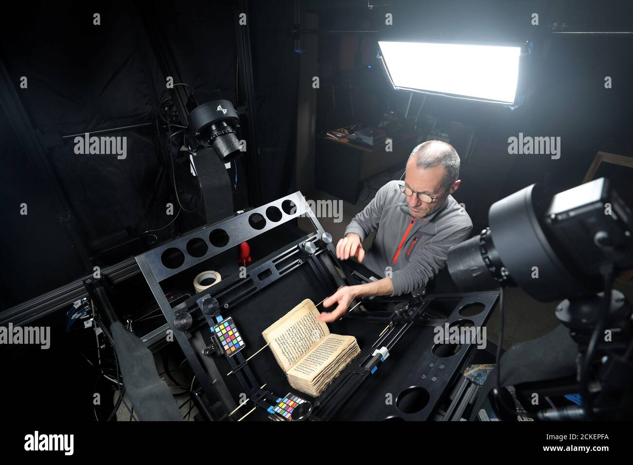 Digitization manuscript hi-res stock photography and images - Alamy