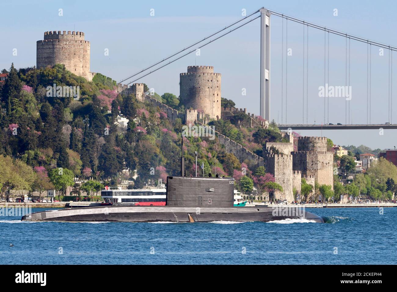 Russian improved kilo submarine hi-res stock photography and images - Alamy