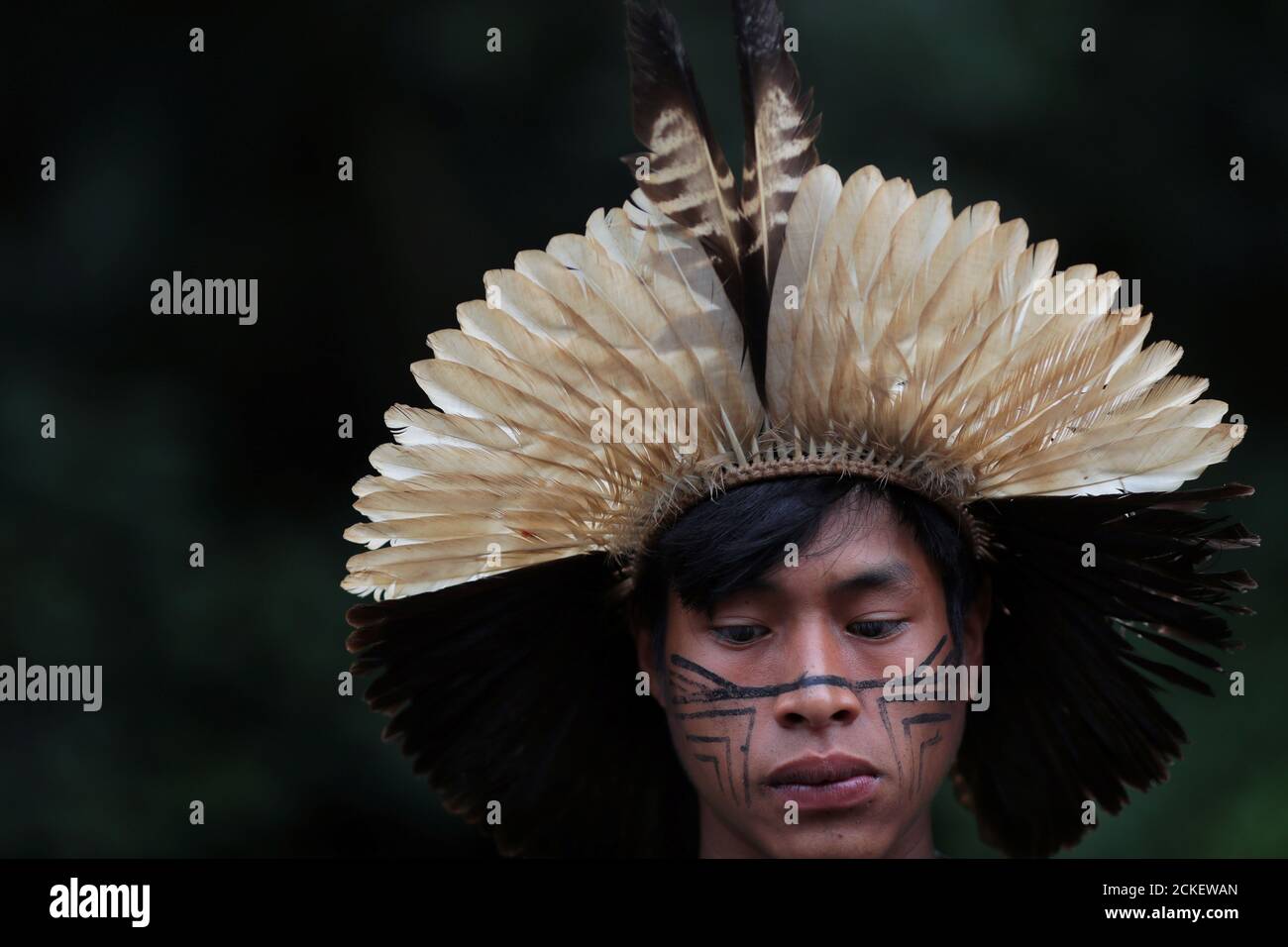 Indigenous man prays hi-res stock photography and images - Alamy