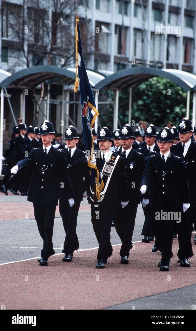 Passing Out parade at the Metrpolitan Police Training Centre in Hendon ...