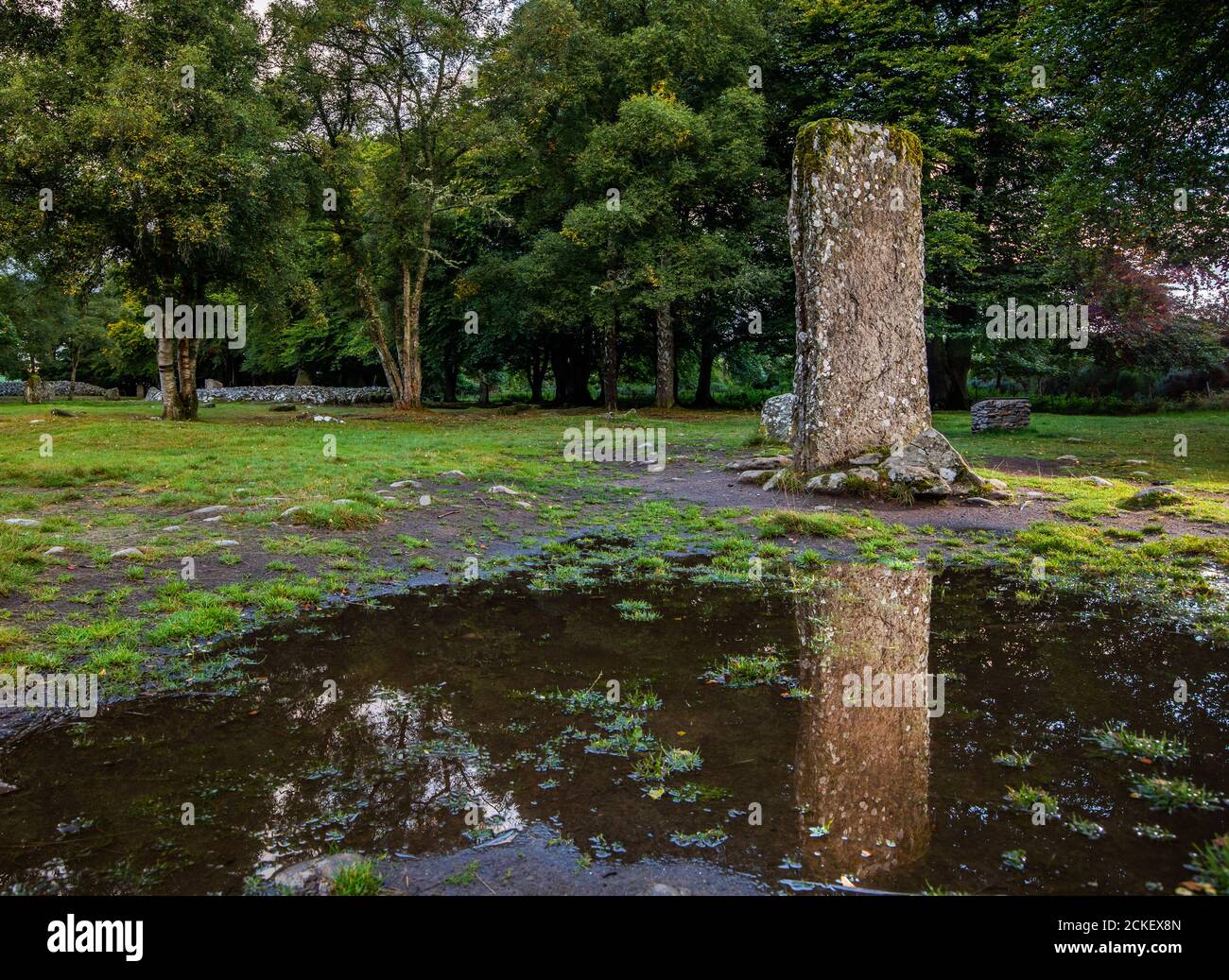 Clava Cairns, a Prehistoric Bronze Age burial complex of standing ...