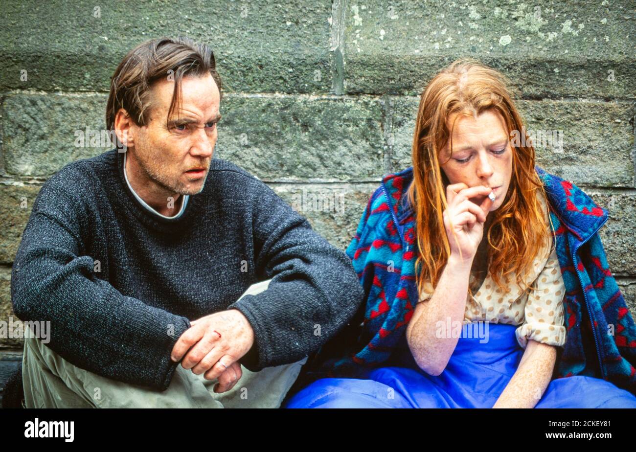 Homeless people on the streets of Leeds, UK Stock Photo - Alamy