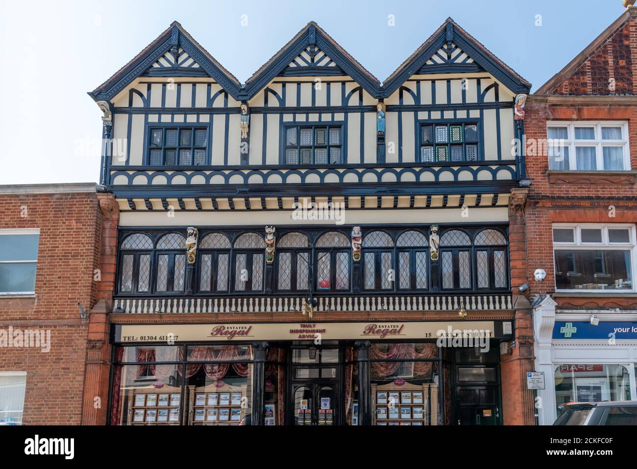 Historic buildings in Sandwich, Kent Stock Photo - Alamy