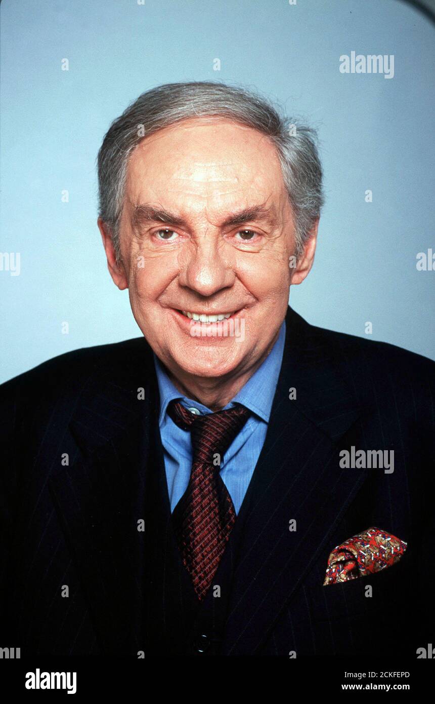 Porträt des Sänger und Schauspieler Harald Juhnke, 2000. Portrait of ...