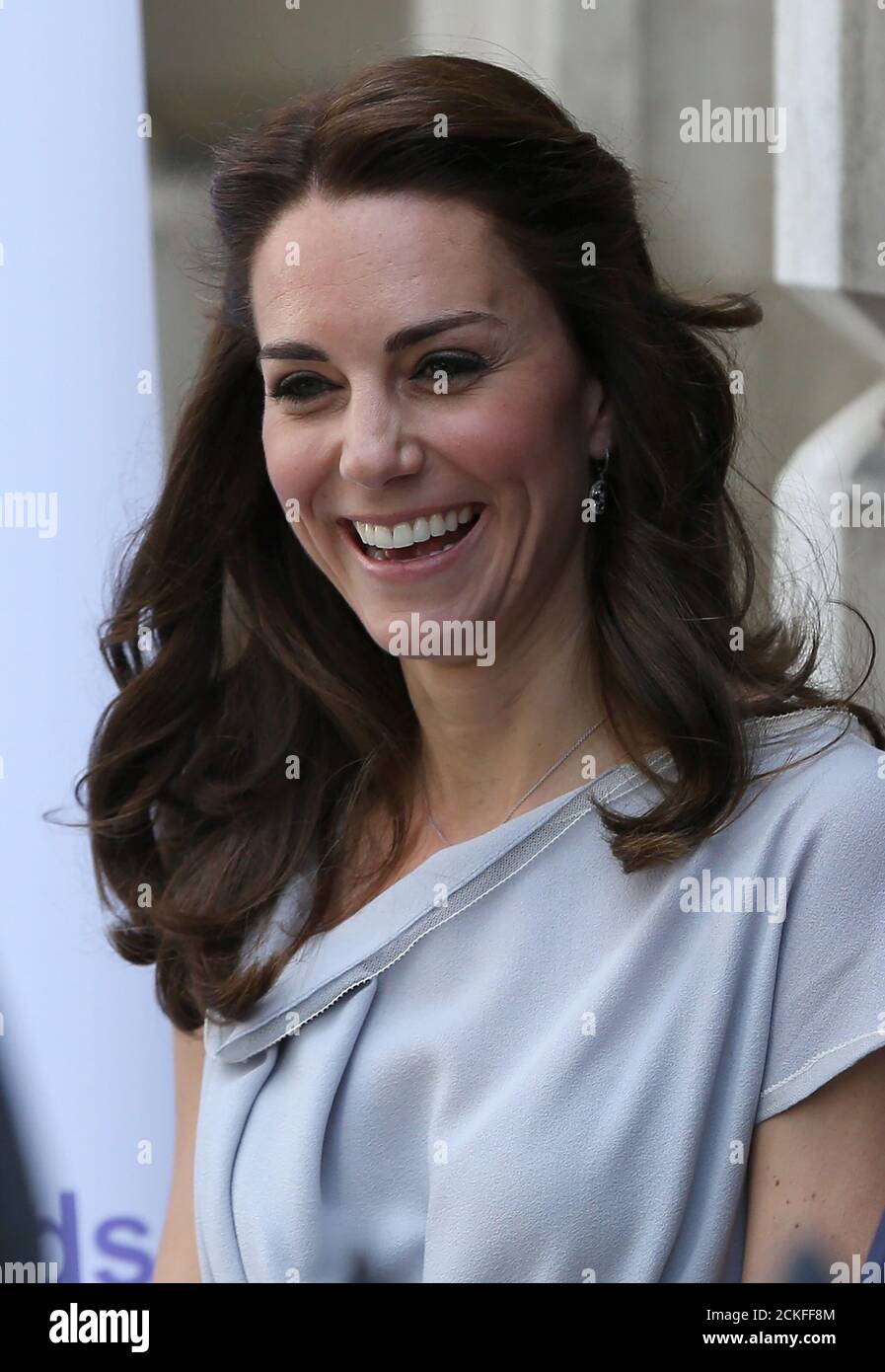 The duchess of cambridge arrives at spencer house hi-res stock ...
