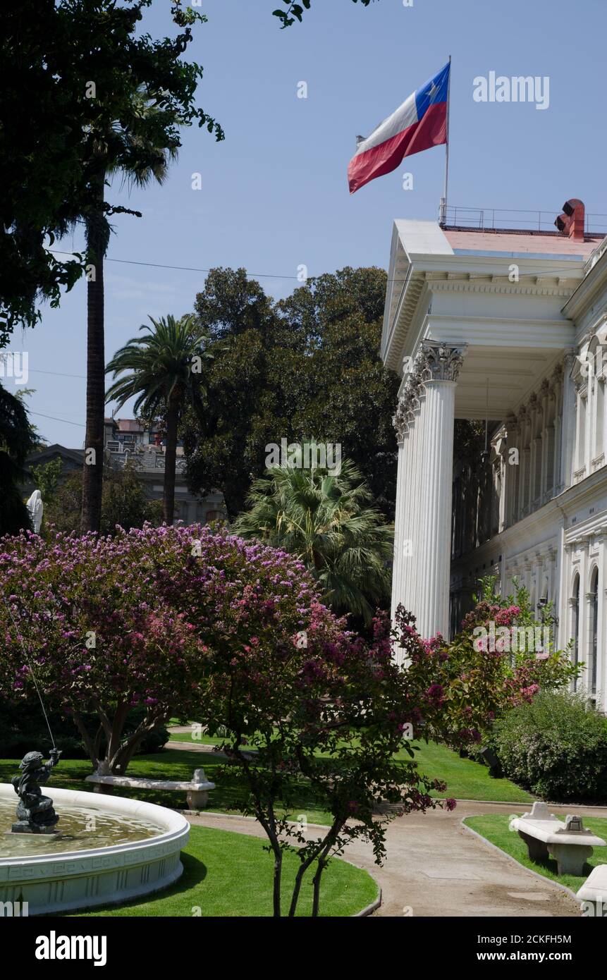 National Congress building. Santiago de Chile. Chile Stock Photo - Alamy