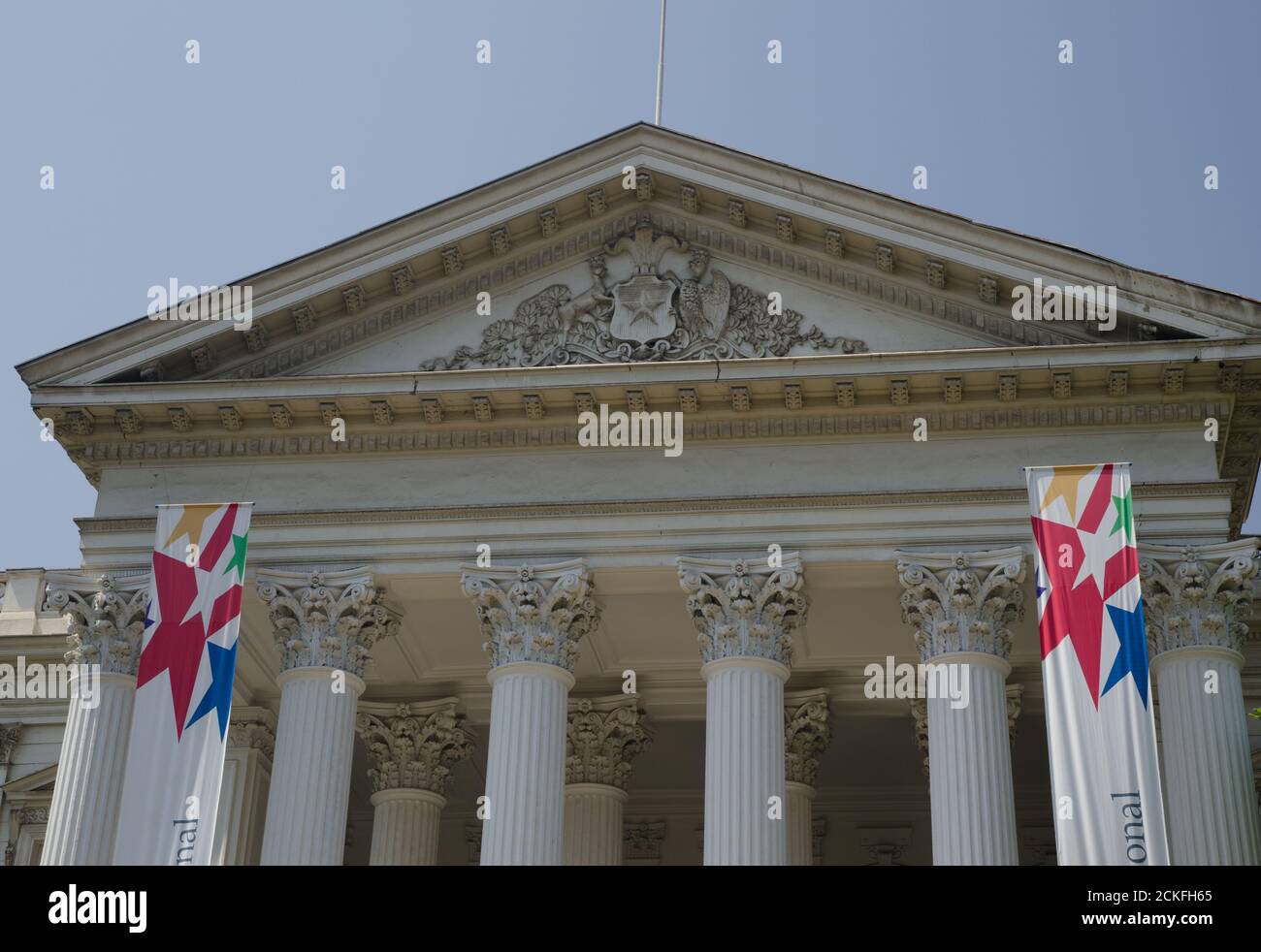 National Congress building. Santiago de Chile. Chile Stock Photo - Alamy