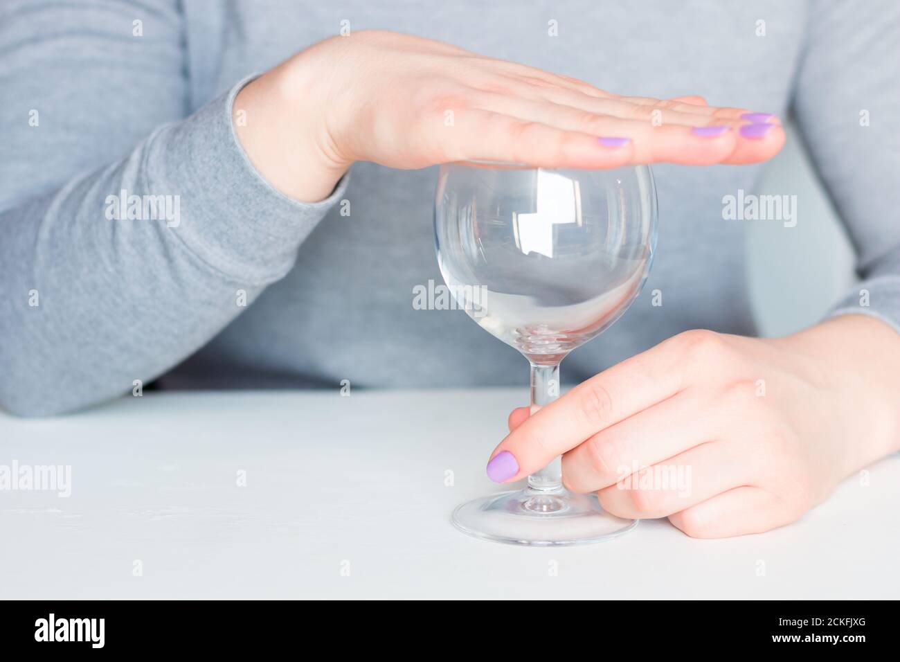 Alcohol refusal hi-res stock photography and images - Alamy