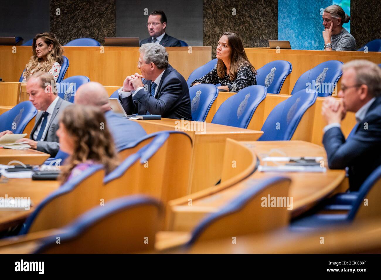 DEN HAAG,16-09-2020, Algemene Politieke Beschouwingen Dag 1. VVD Member ...