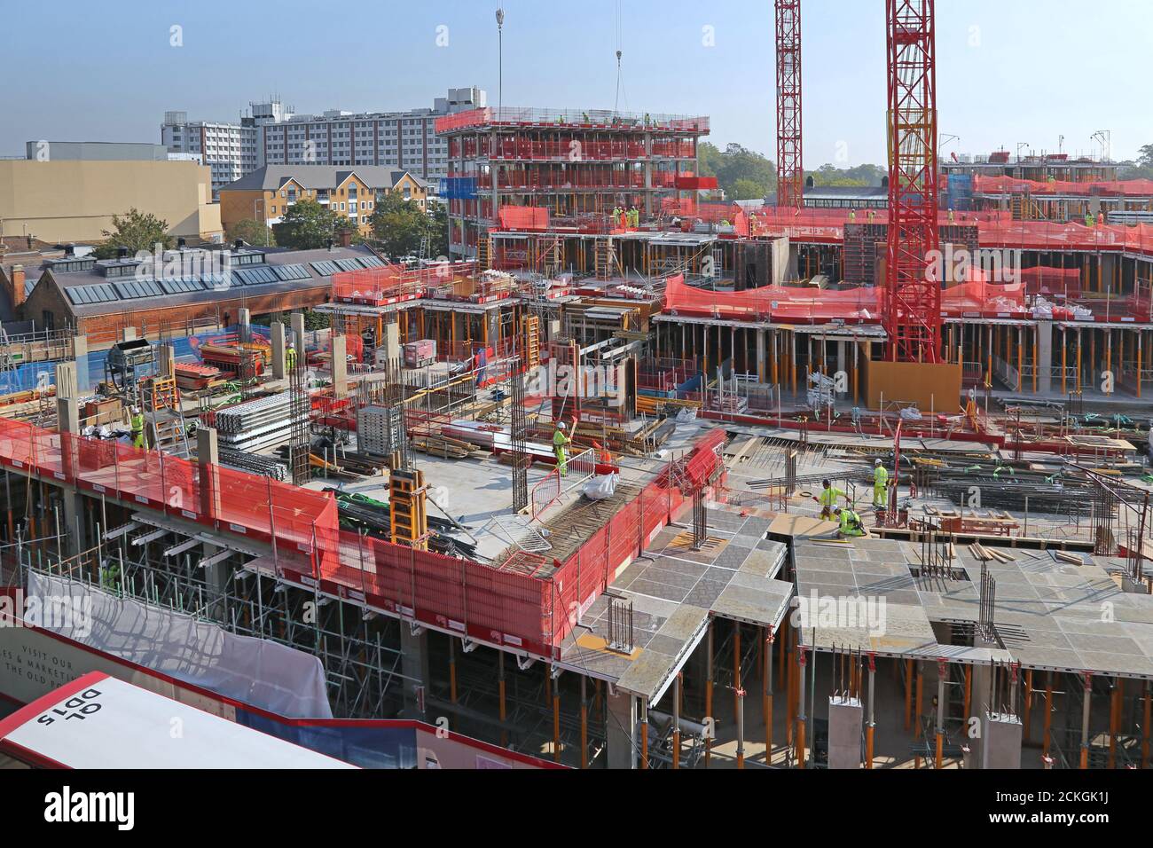 Construction underway on the Royal Exchange residential development in ...