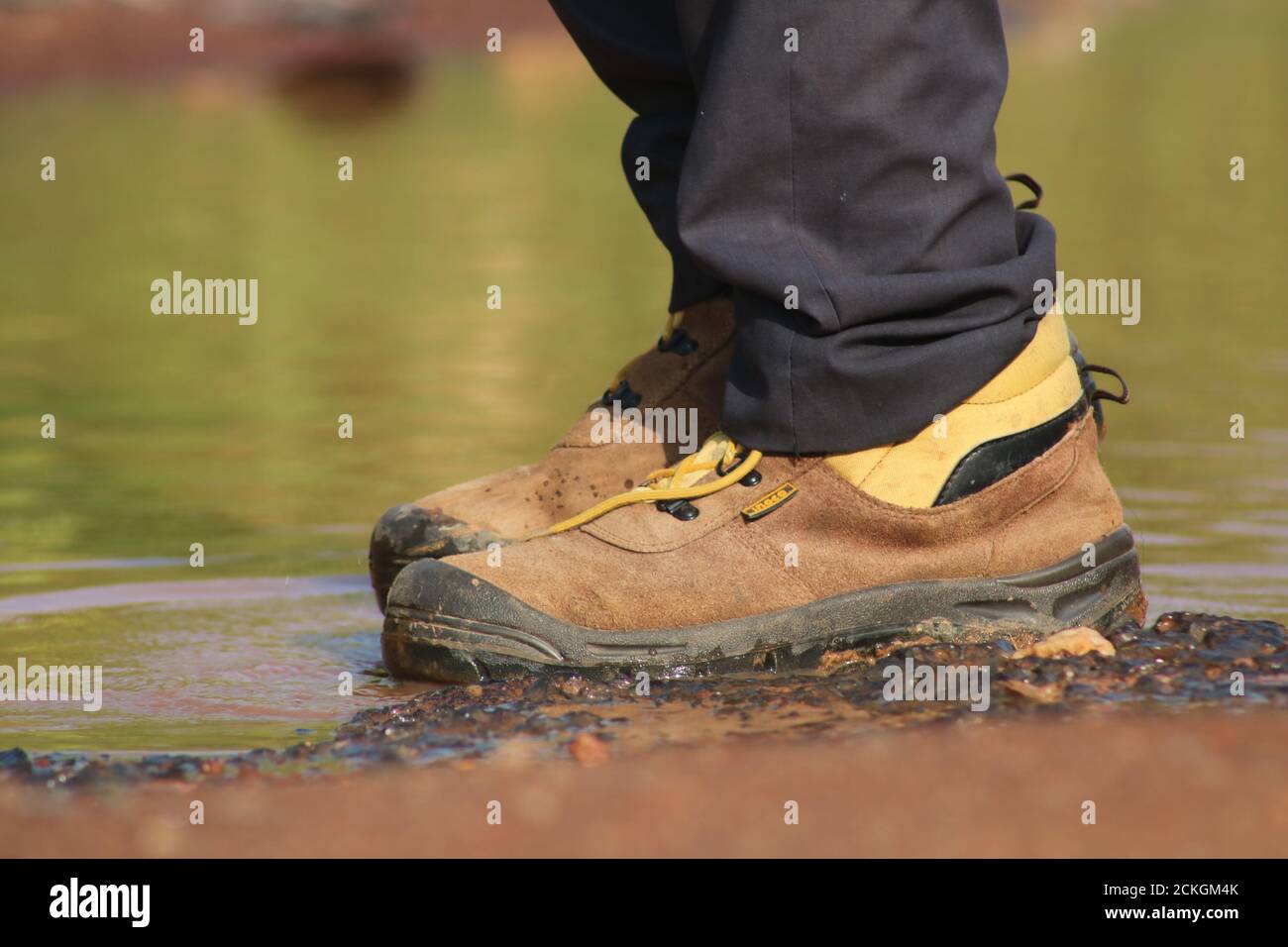 Strong work shoes hi-res stock photography and images - Alamy