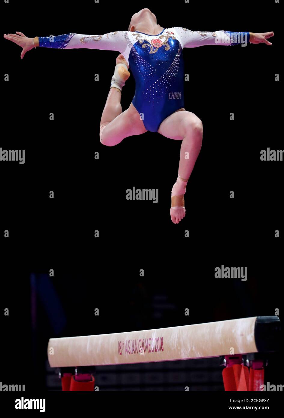 Asian games 2018 gymnastics china hi-res stock photography and images ...