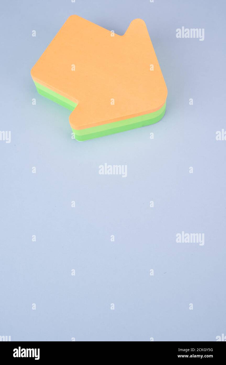 Vertical shot of sticky notes Stock Photo - Alamy