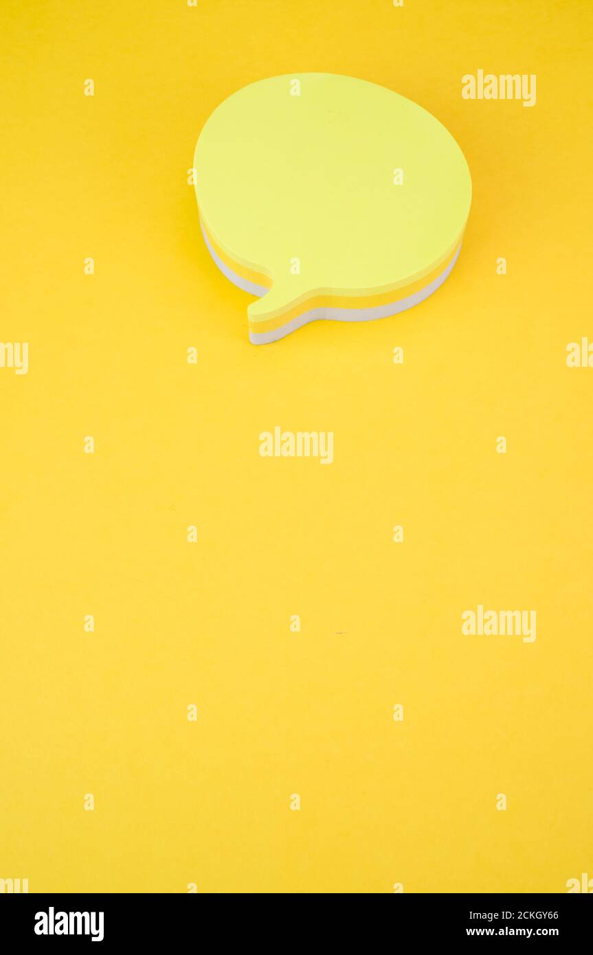 Vertical shot of sticky notes Stock Photo - Alamy