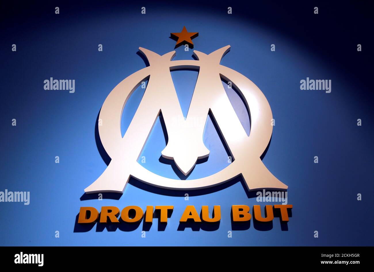 Olympique marseille logo hi-res stock photography and images - Alamy