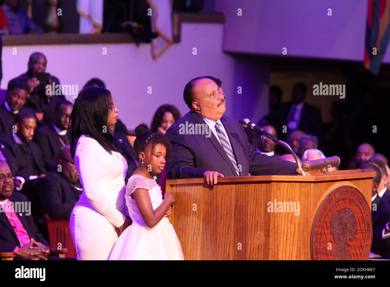 Martin luther king memphis mason temple hi-res stock photography and ...