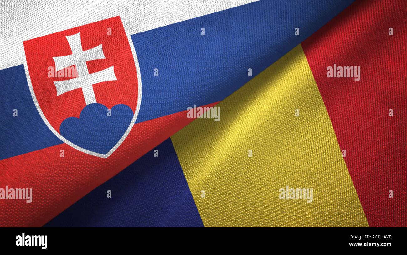 Slovakia romania flag hi-res stock photography and images - Alamy