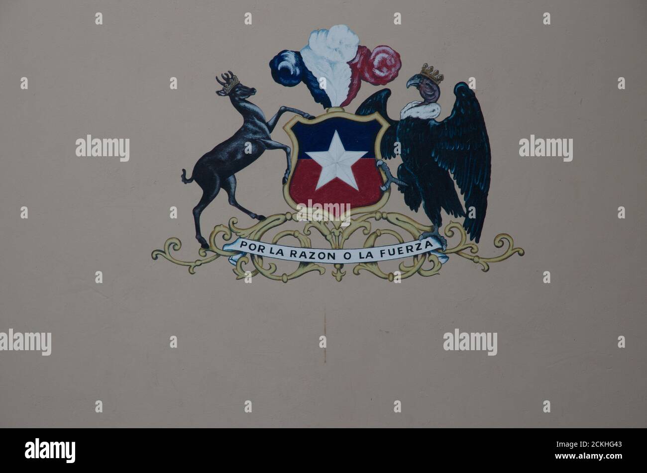 Chile coat of arms hi-res stock photography and images - Alamy