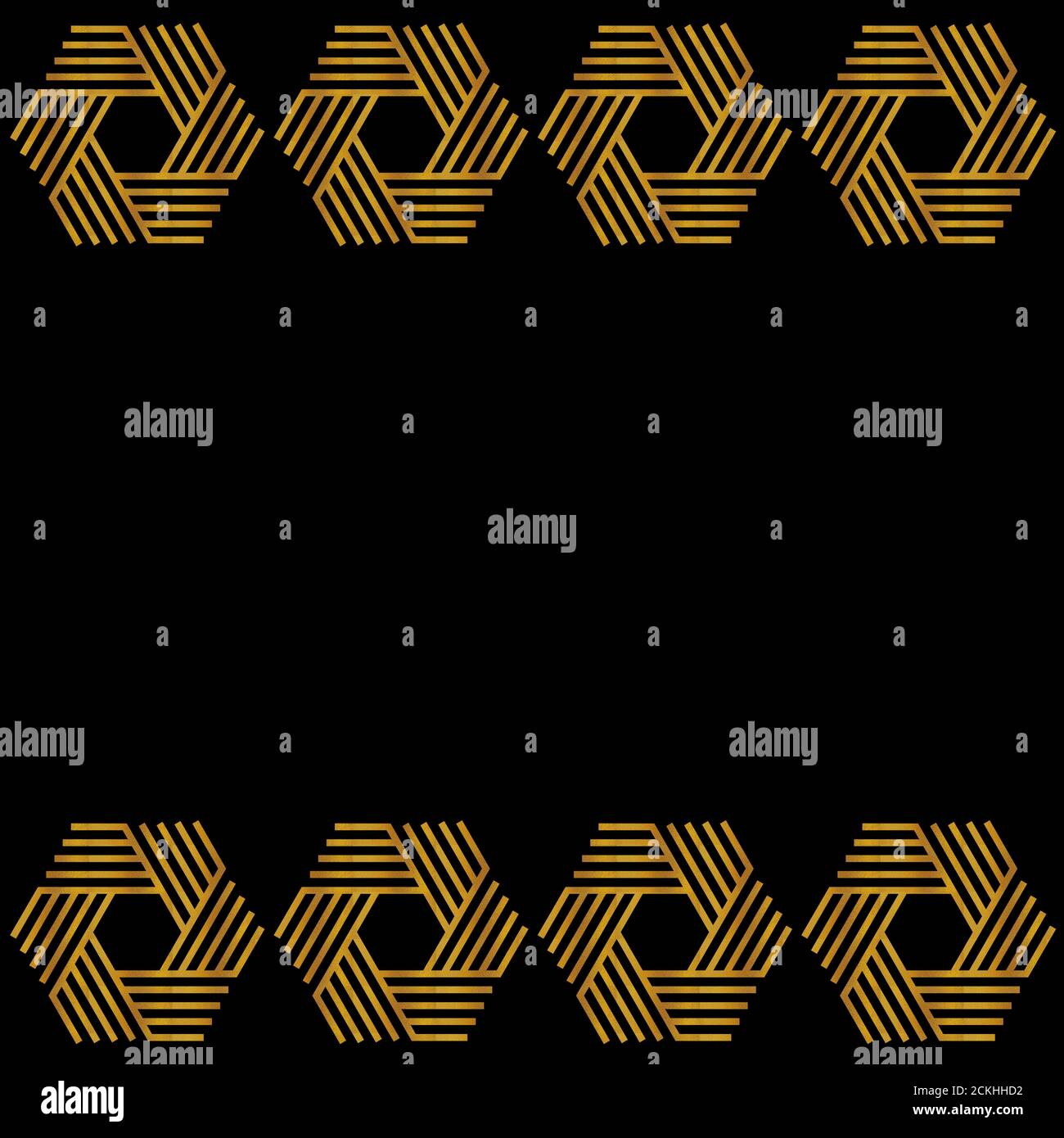 Illustration with repetitive geometric shapes covering the background ...