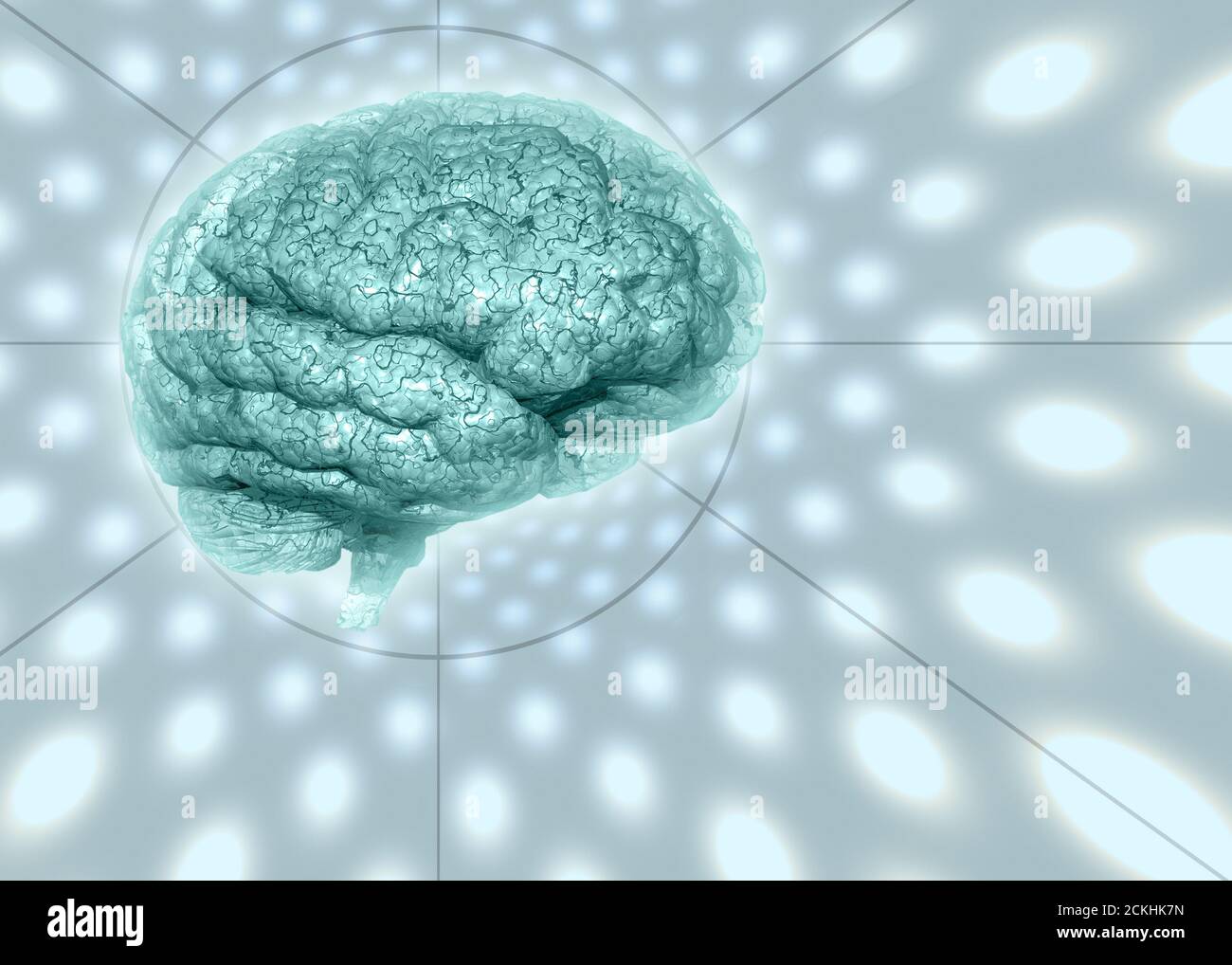 Psychedelic background brain Stock Photo - Alamy