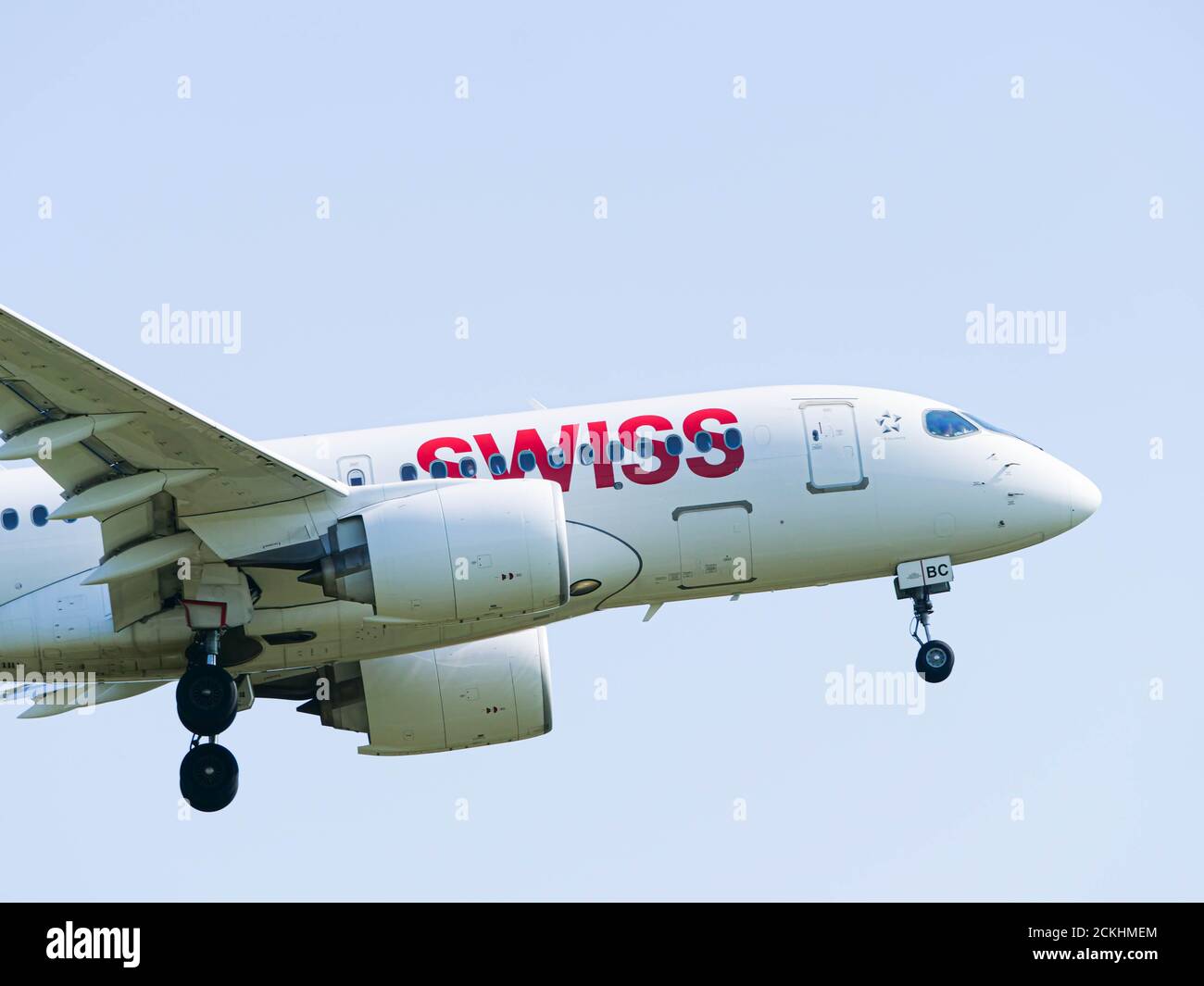 Swiss airbus a220 hi-res stock photography and images - Alamy