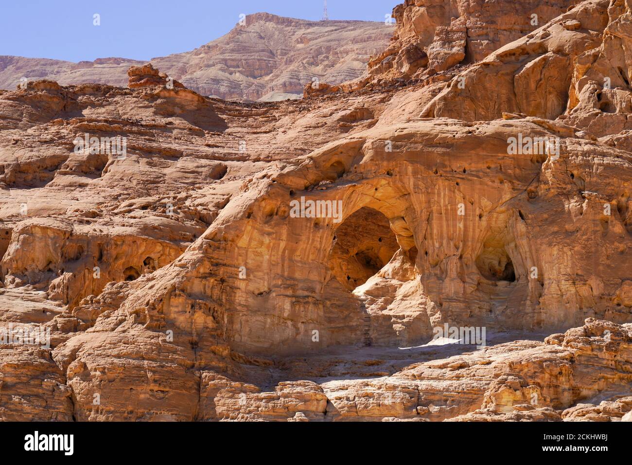 The Arch, Timna Valley, Arava, Israel. The Timna Natural and Historic ...