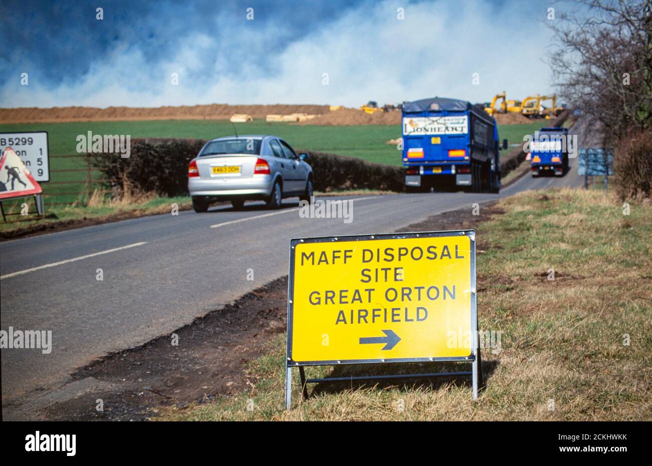 Great Orten old airfield where thousands of foot and mouth slaughtered ...