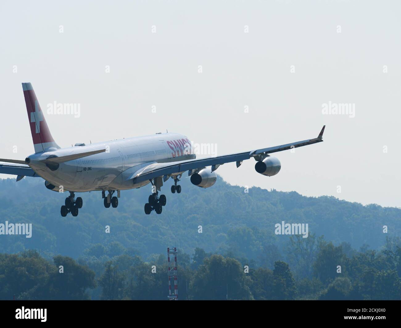Plane Landing / Take-off Stock Photo - Alamy