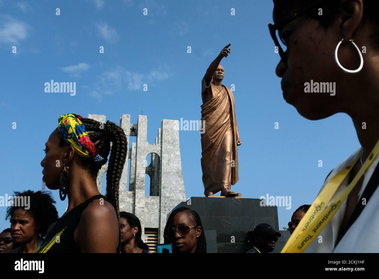 Nkrumah statue hi-res stock photography and images - Alamy