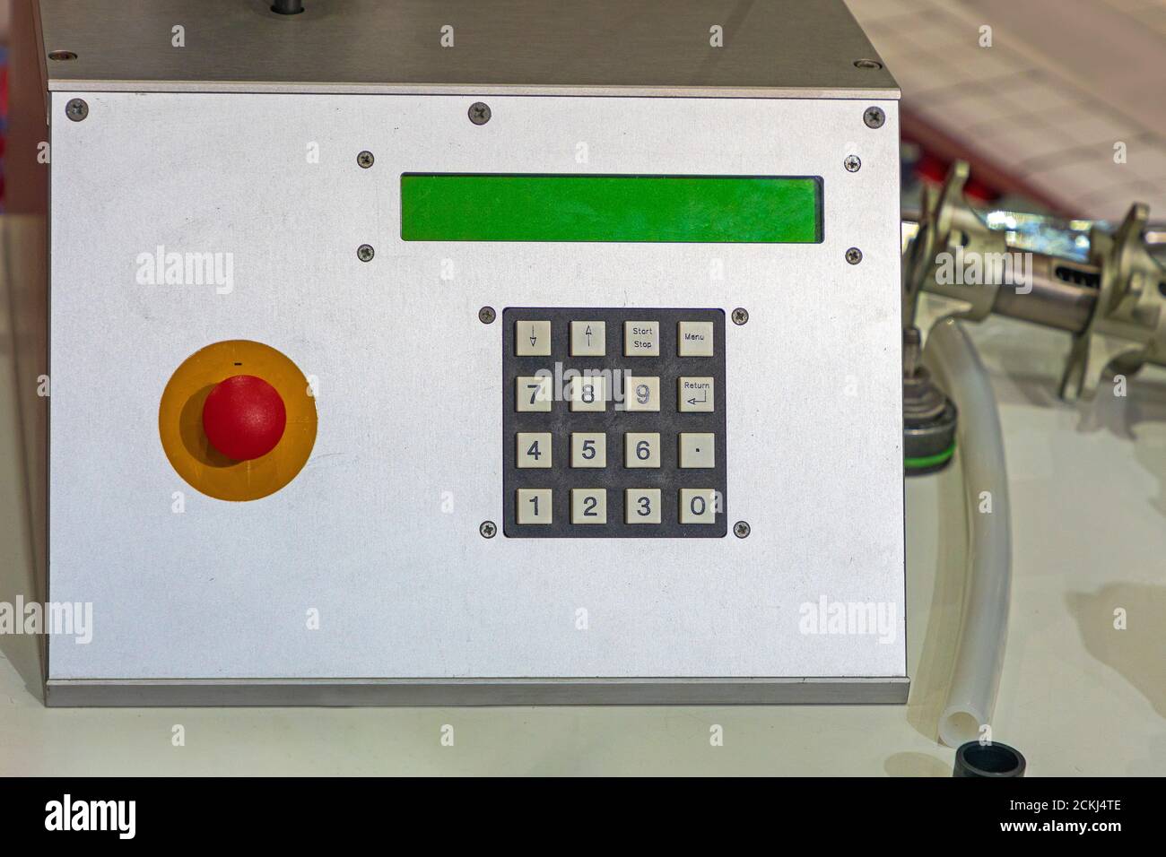 Alarm System Panic Button Numeric Pad Unit Stock Photo - Alamy