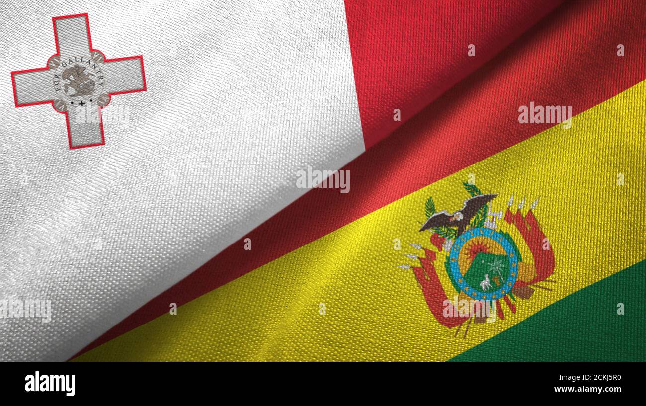 Malta bolivia flag hi-res stock photography and images - Alamy
