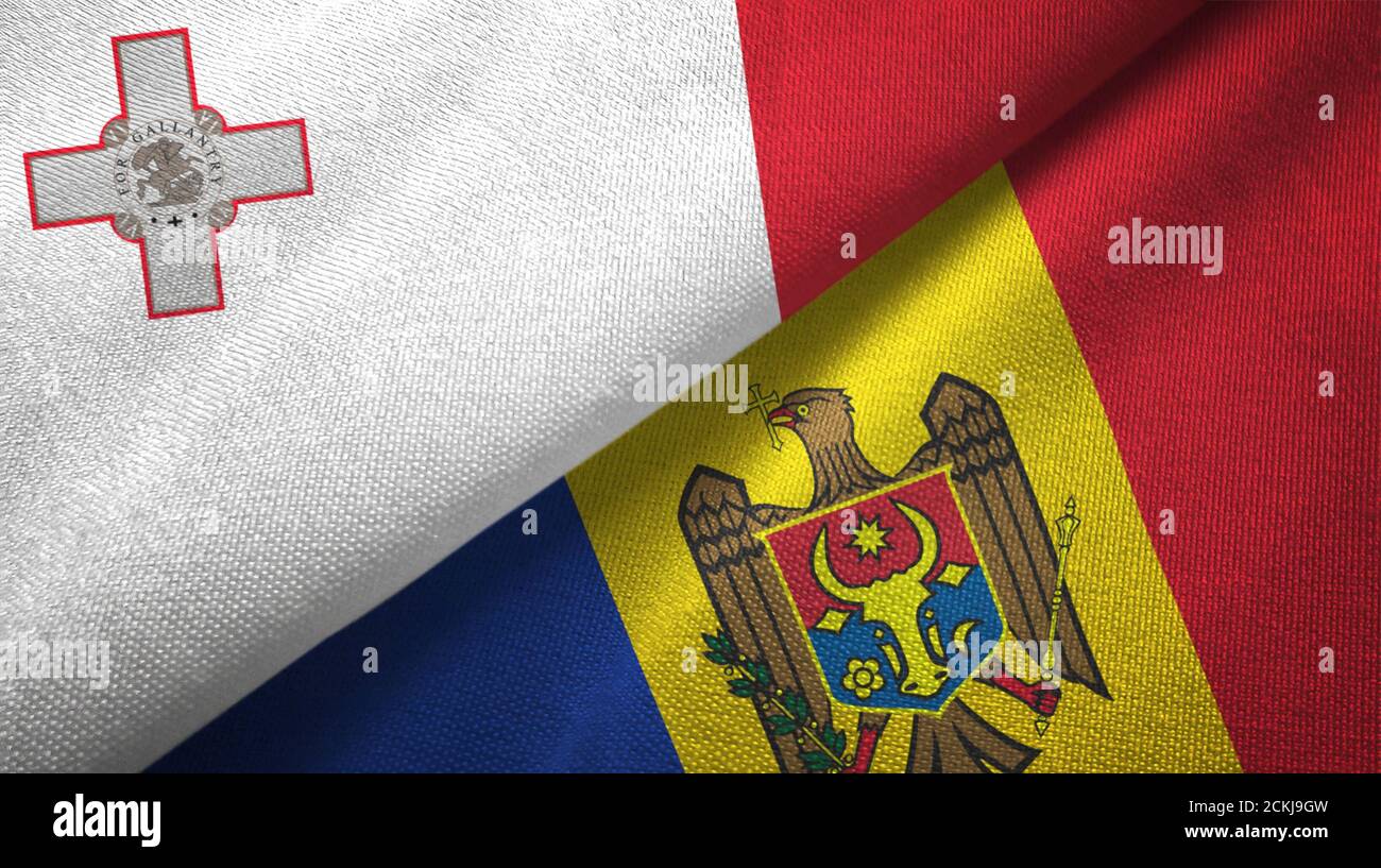 Moldova malta flag hi-res stock photography and images - Alamy