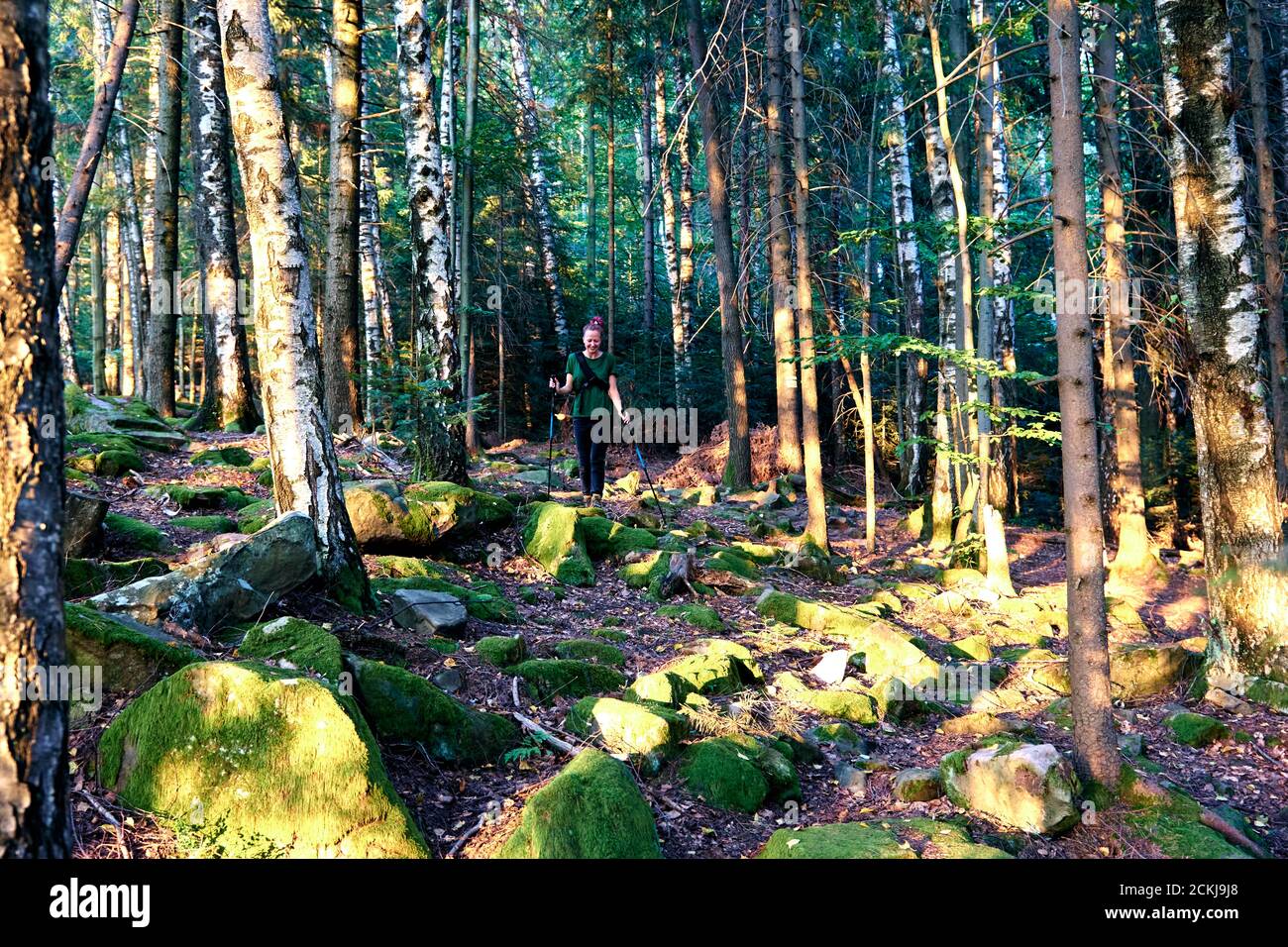 Walking feet on rocky terrain hi-res stock photography and images - Alamy