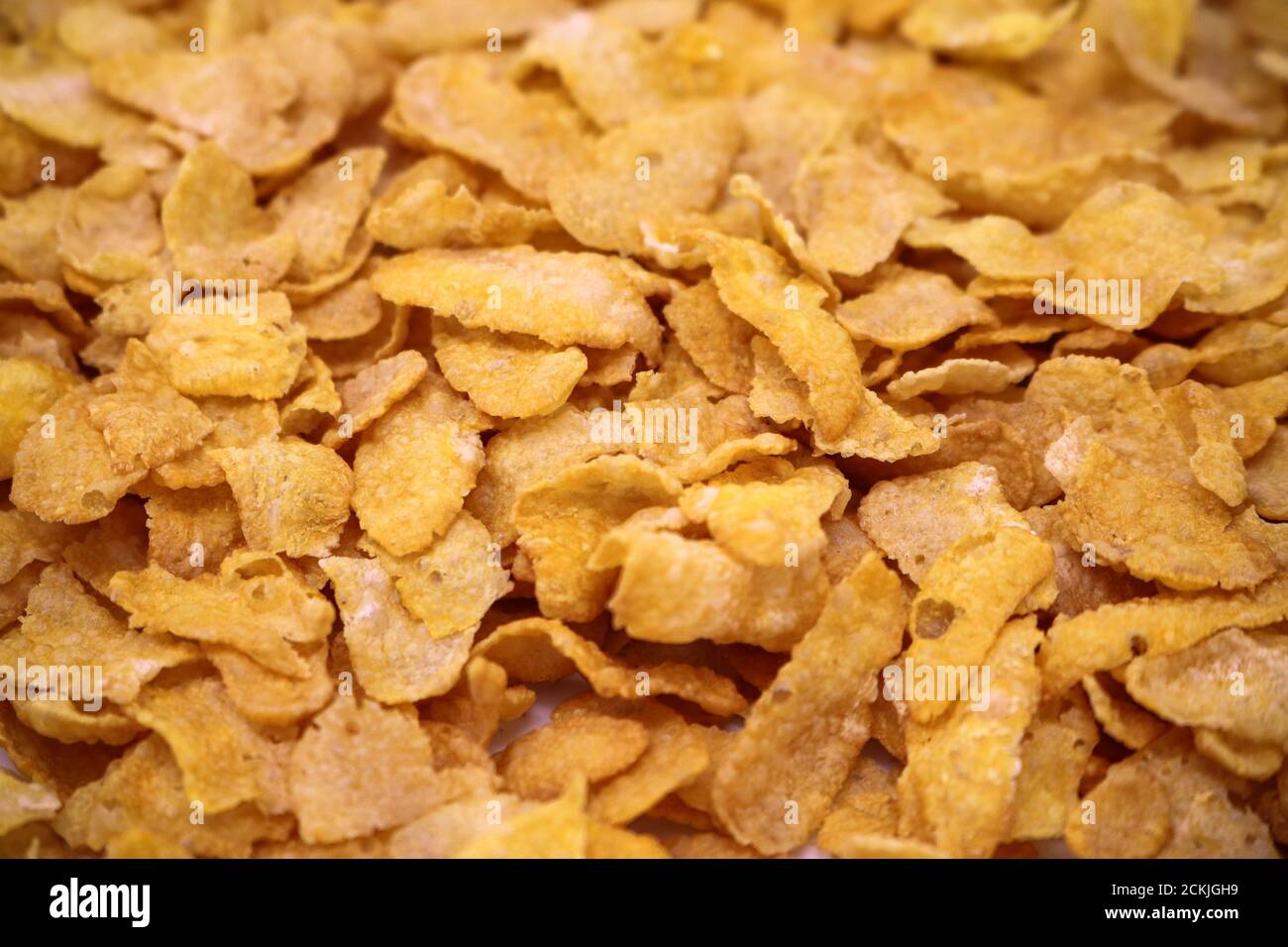 Golden cornflakes hi-res stock photography and images - Alamy