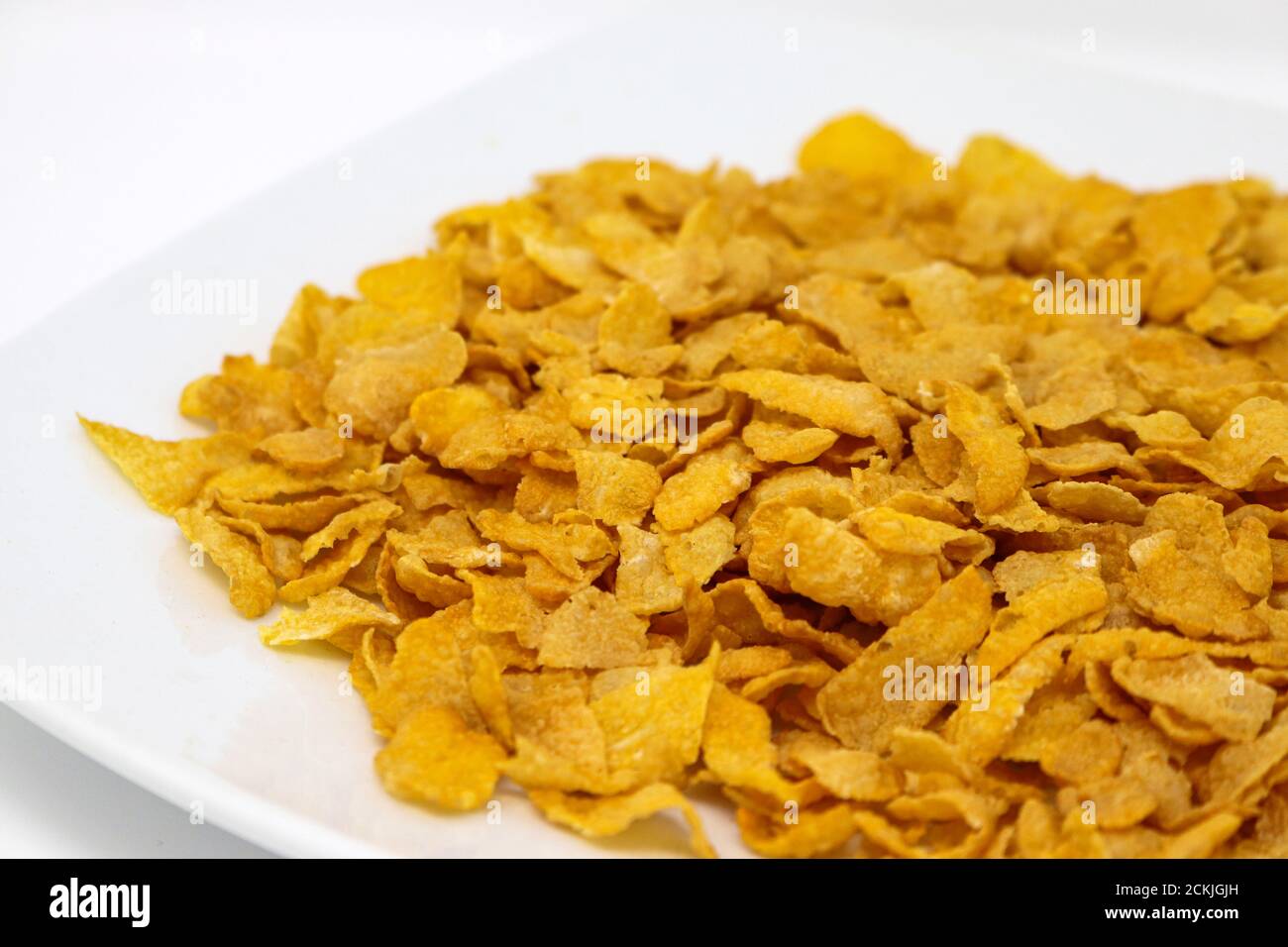 Golden cornflakes hi-res stock photography and images - Alamy