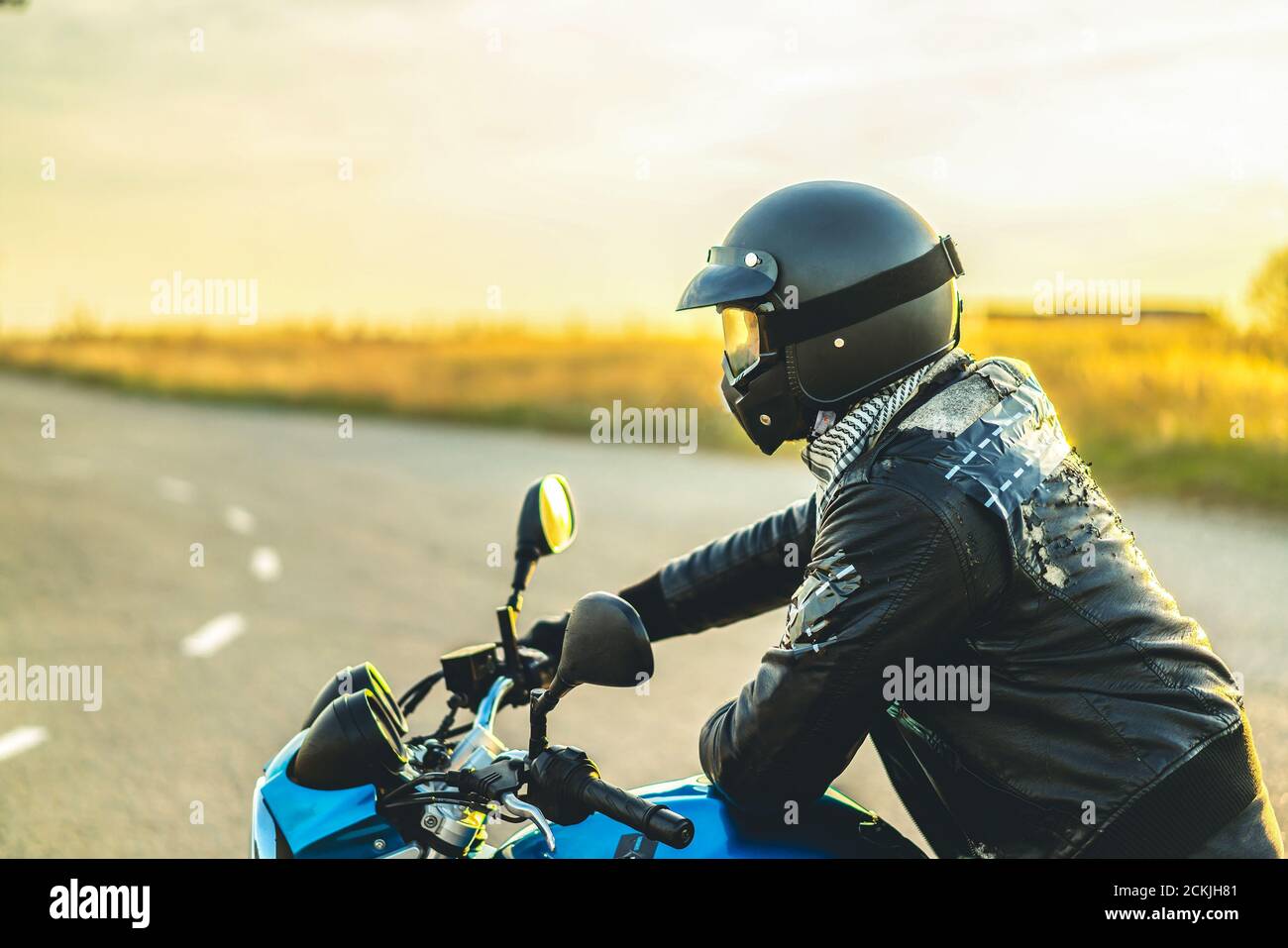 Motorcycle stunt highway hi-res stock photography and images - Alamy