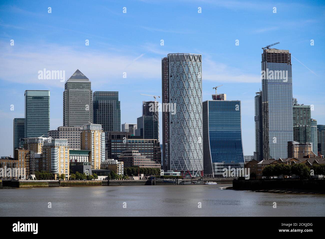 High rise London buildings Stock Photo - Alamy